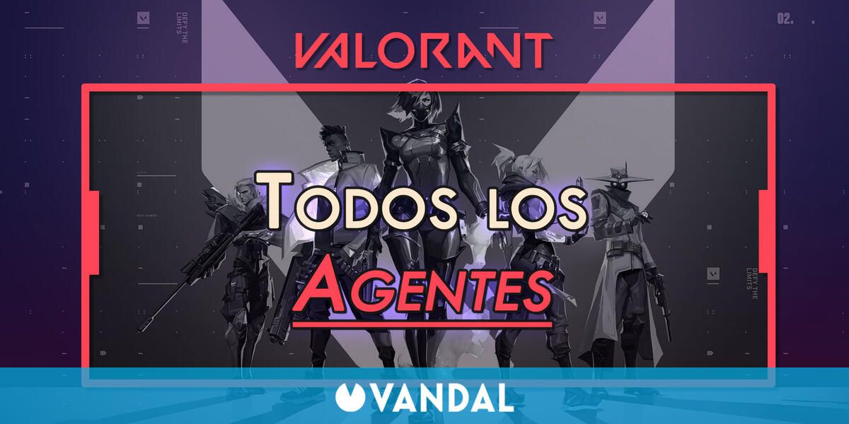 TODOS los Agentes de Valorant: clases, habilidades y características