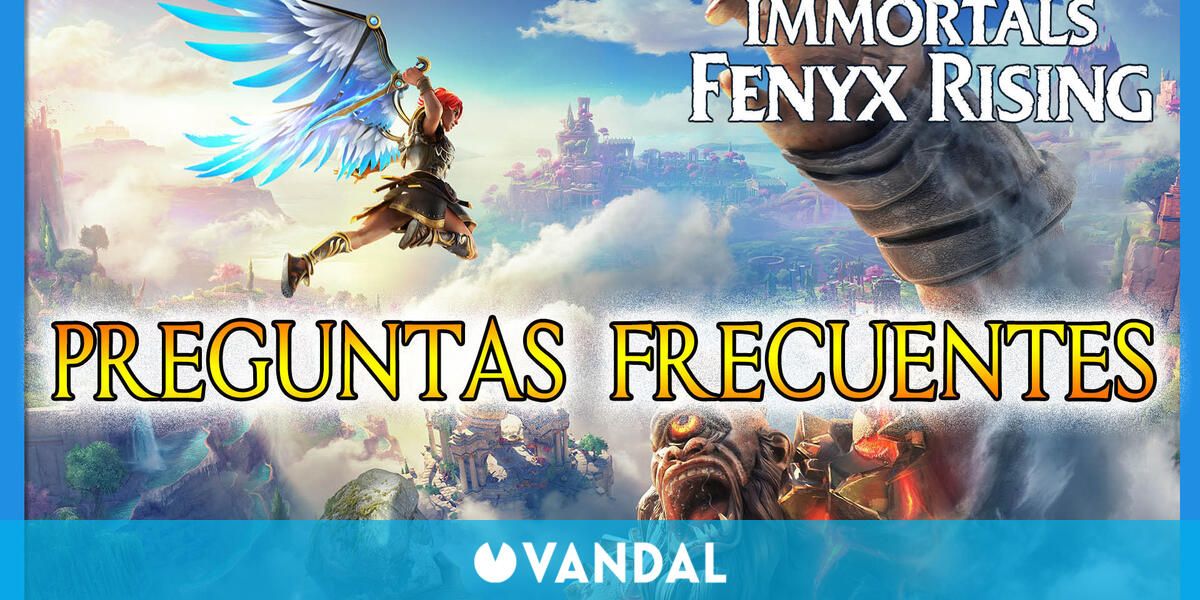 Preguntas frecuentes en Immortals Fenyx Rising