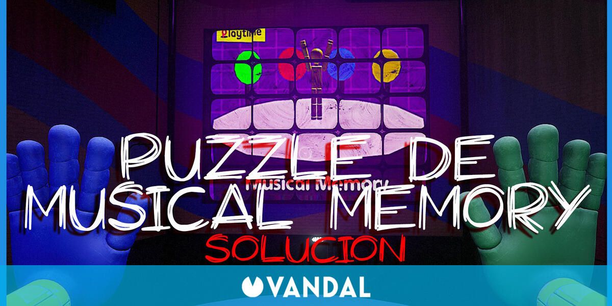 Poppy Playtime: puzzle de la sala de Musical Memory - Solución