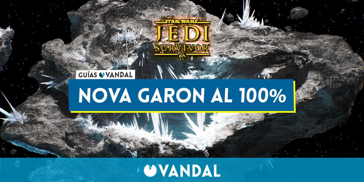 Nova Garon al 100% en Star Wars Jedi: Survivor