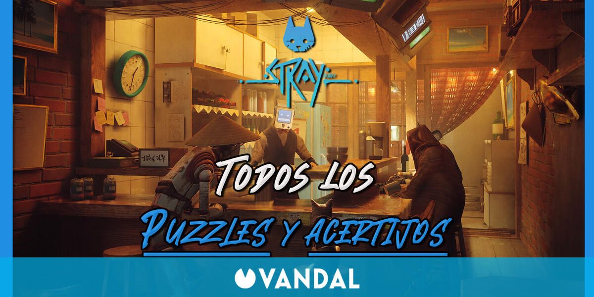 Stray: TODOS los puzzles y acertijos y sus soluciones