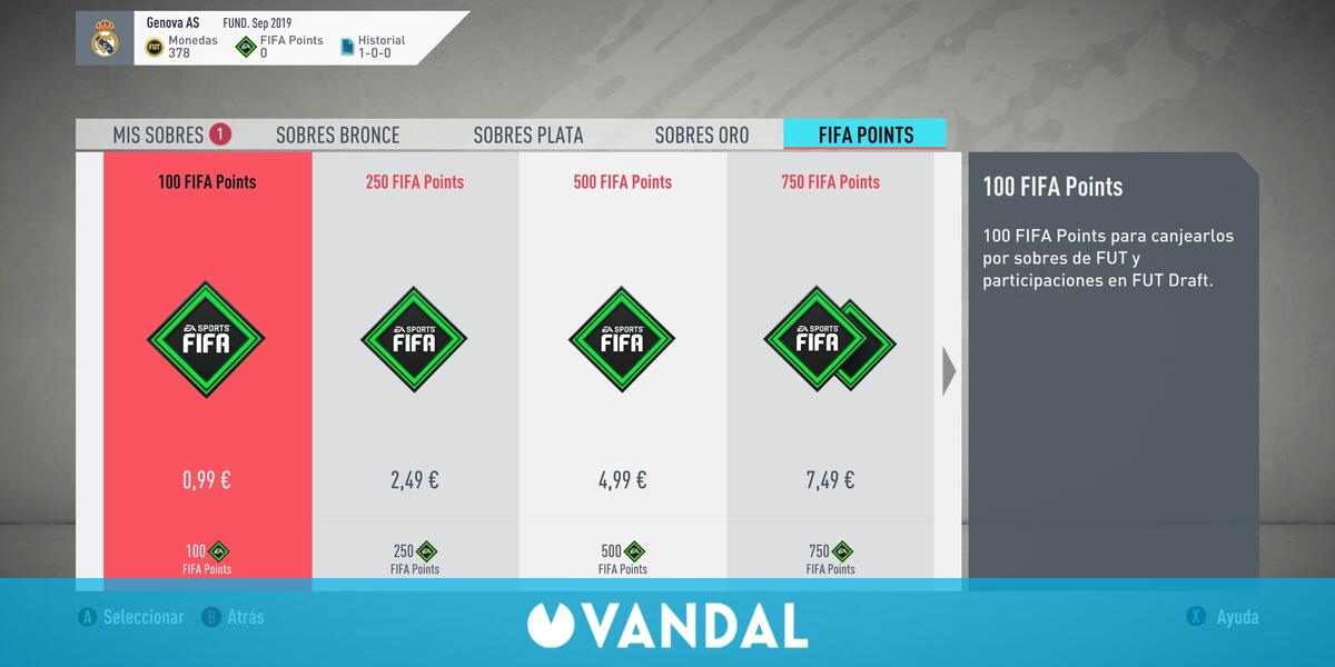 FIFA 20: ¿Cómo conseguir FIFA Points en FUT y para qué sirven?