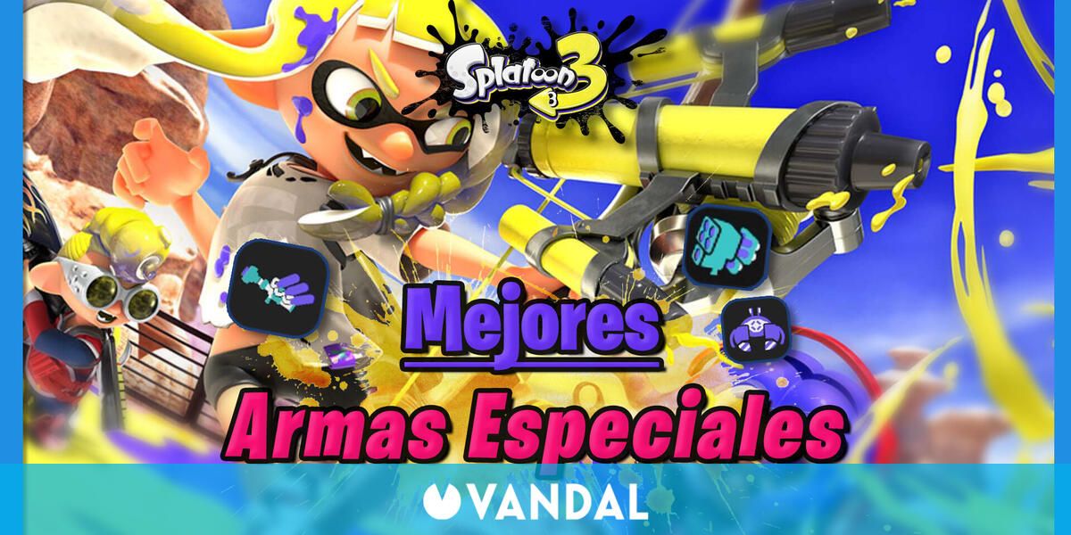 Splatoon 3: TODAS las armas especiales y cuáles son mejores | Tier List