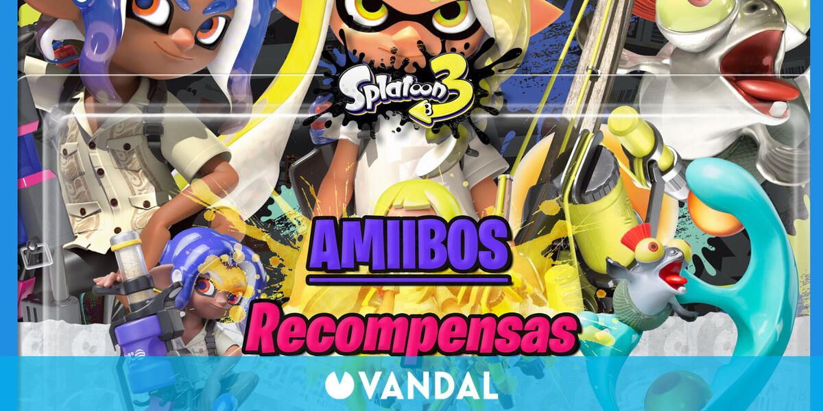Splatoon 3: TODOS los Amiibos compatibles, recompensas y cómo escanear