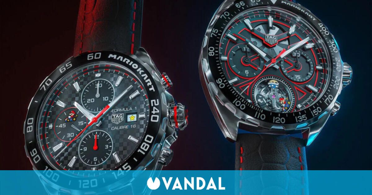 TAG Heuer and Nintendo present two Mario Kart watches that cost 26,000 ...
