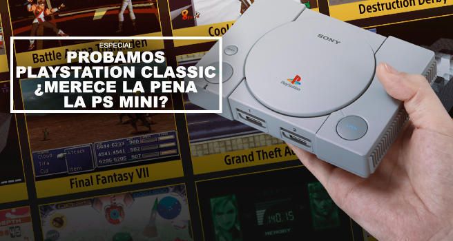 Probamos PlayStation Classic ¿Merece la pena PS Mini?