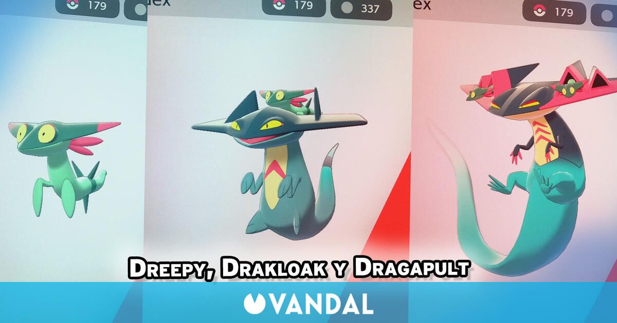 Cómo conseguir a Dreepy, Drakloak y Dragapult en Pokémon Espada y Escudo