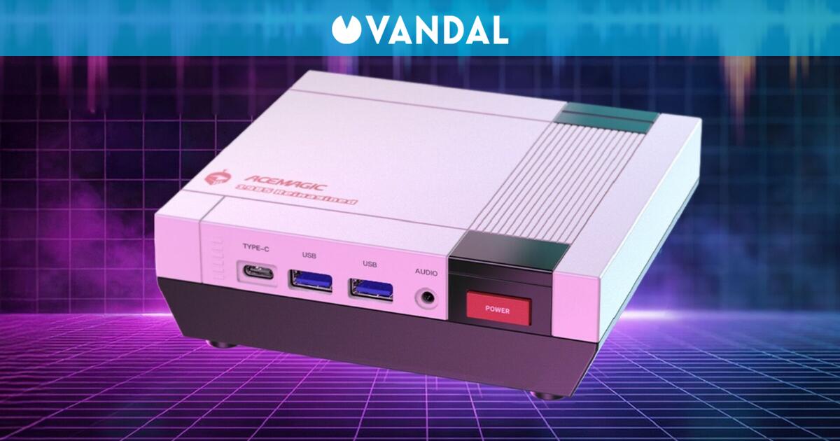 Acemagic presenta dos mini PC con diseño retro inspirados en NES y la ...