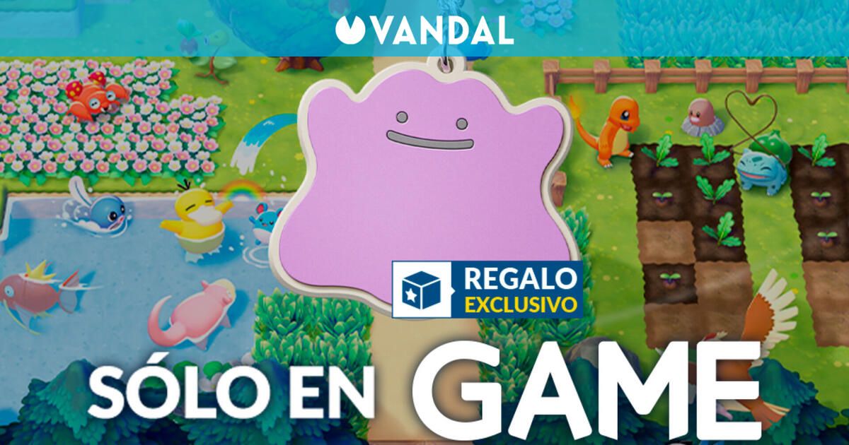 Consigue un llavero exclusivo de Ditto en GAME por la reserva de ...