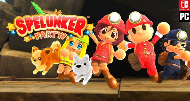 Análisis Spelunker Party! - PC, Switch