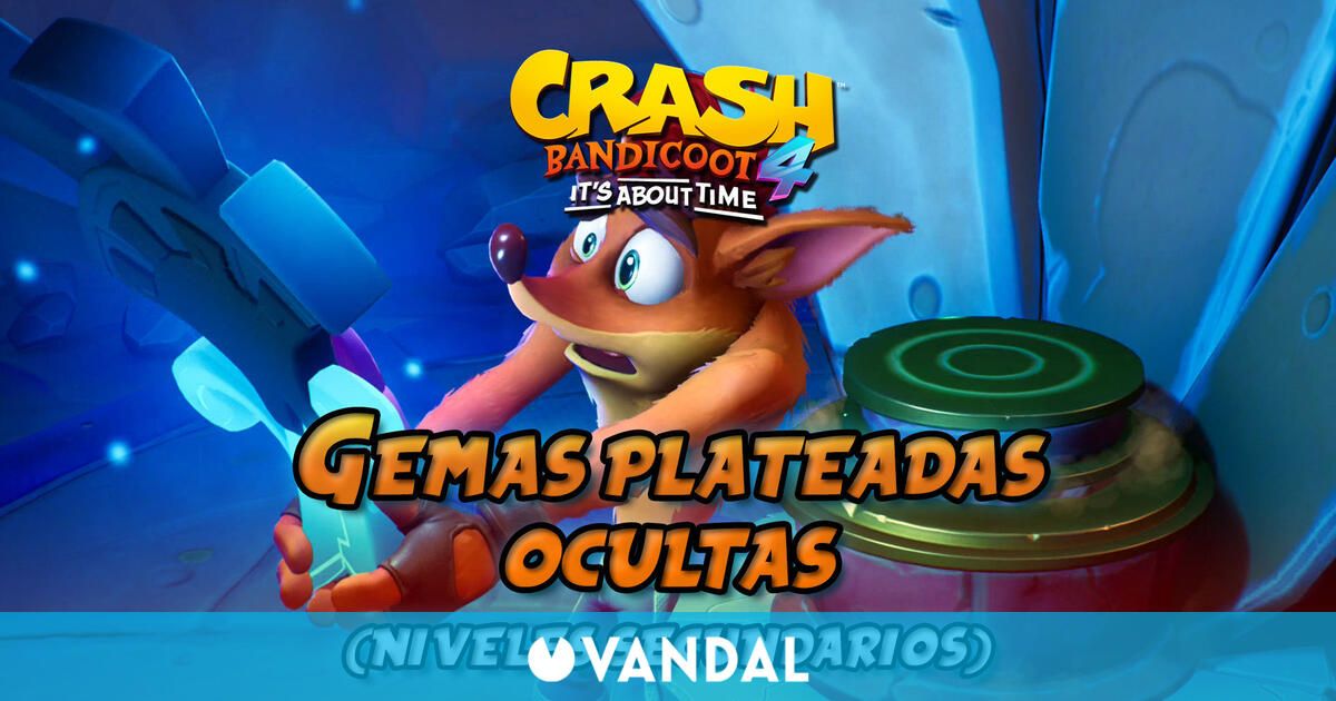 Crash Bandicoot 4: TODAS las gemas de niveles secundarios