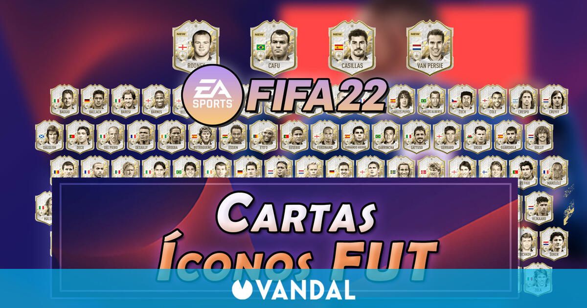 Íconos FUT en FIFA 22: TODAS las nuevas cartas y lista completa de íconos