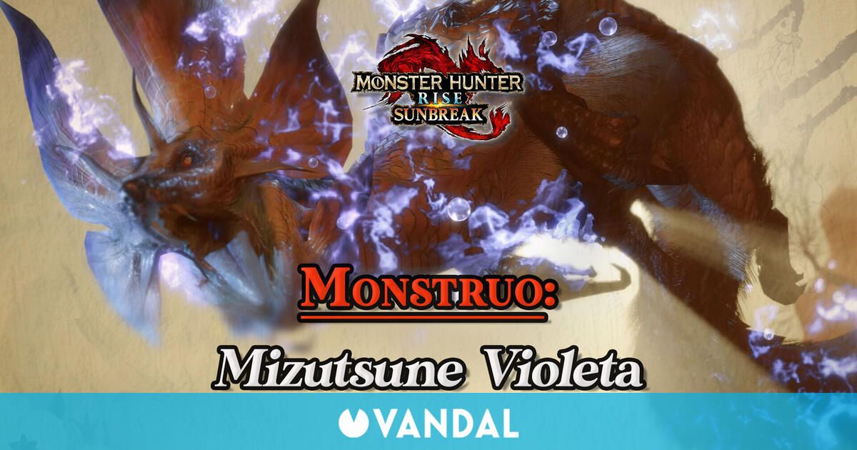Mizutsune Violeta en Monster Hunter Rise: Cómo cazarlo y recompensas