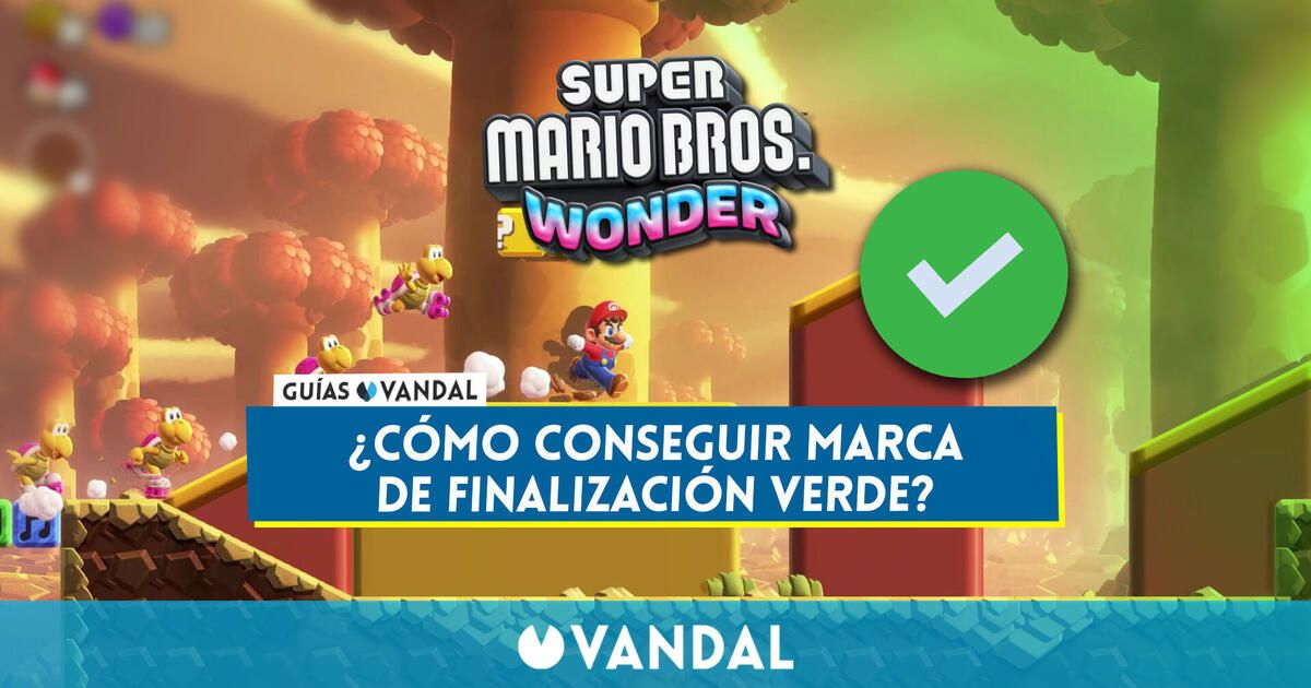 Super Mario Bros. Wonder: ¿Cómo conseguir la marca de finalización ...