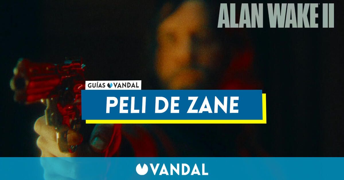 Cómo completar Peli de Zane en Alan Wake 2 al 100%