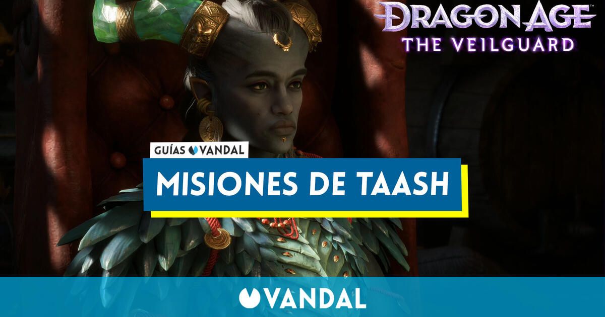 Misiones de Taash y recompensas en Dragon Age: The Veilguard