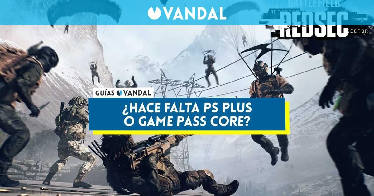Battlefield REDSEC: ¿hace falta PS Plus o Game Pass Core?