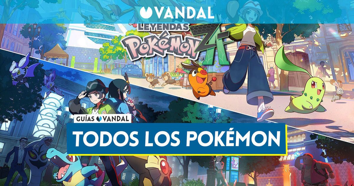 Pokédex de Luminalia: Todos los Pokémon de Leyendas Z-A y cómo conseguirlos