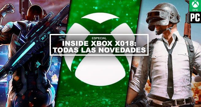Inside Xbox X018: Todas las novedades
