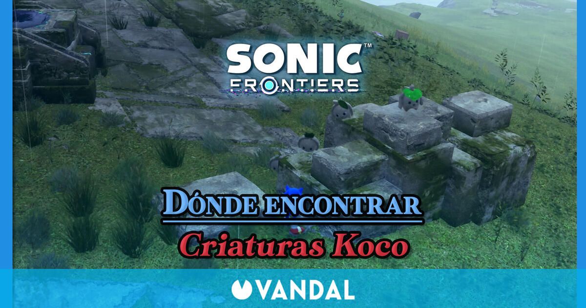 Sonic Frontiers: Dónde encontrar a las criaturas koco perdidas