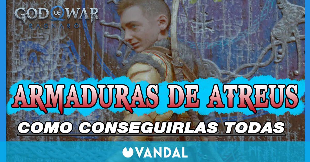 God of War Ragnarok: TODAS las armaduras de Atreus y cómo conseguirlas
