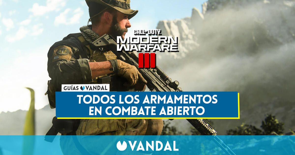 CoD Modern Warfare 3 (2023): TODOS los armamentos de misiones ...