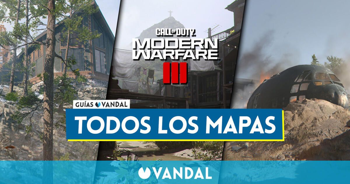 CoD Modern Warfare 3 (2023): TODOS los mapas multijugador y sus detalles
