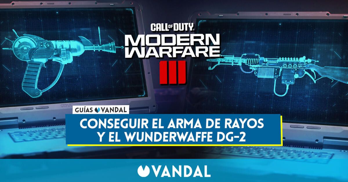 Arma de rayos y Wunderwaffe DG-2 en CoD MW 3 Zombis: Cómo conseguir los ...