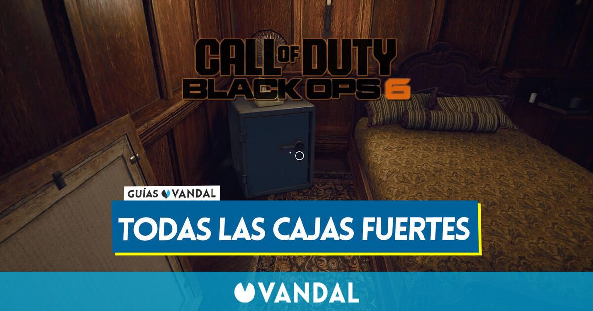 CoD Black Ops 6: TODAS las cajas fuertes de la campaña - Localización