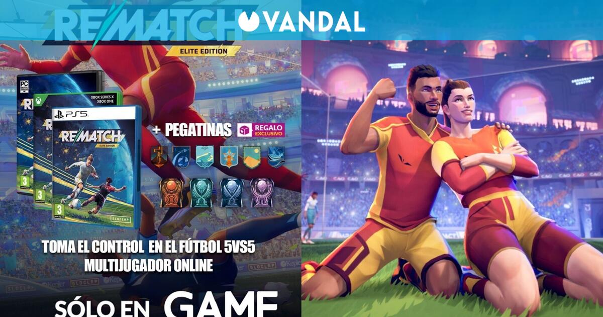 Rematch lanza su edición física Elite Edition con un set de pegatinas ...