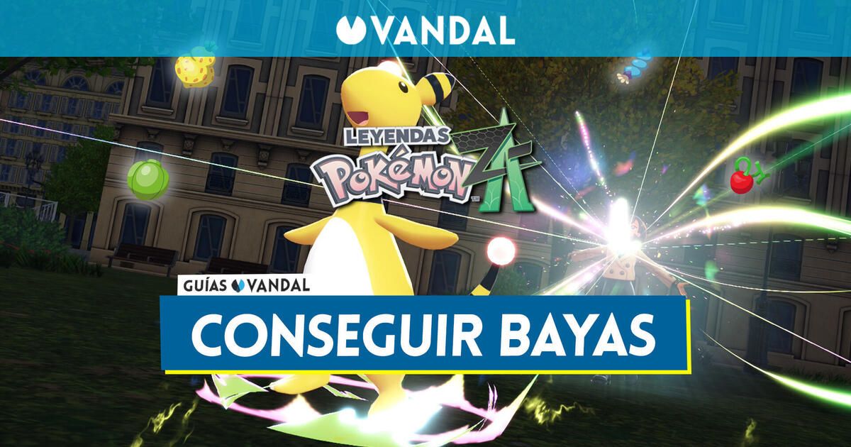 TODAS las bayas en Leyendas Pokémon Z-A, cómo conseguirlas y efectos