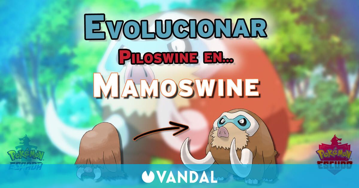 mamoswine evolution level