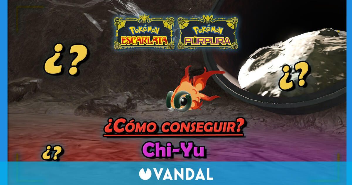 Cómo conseguir al legendario Chi-Yu en Pokémon Escarlata y Púrpura
