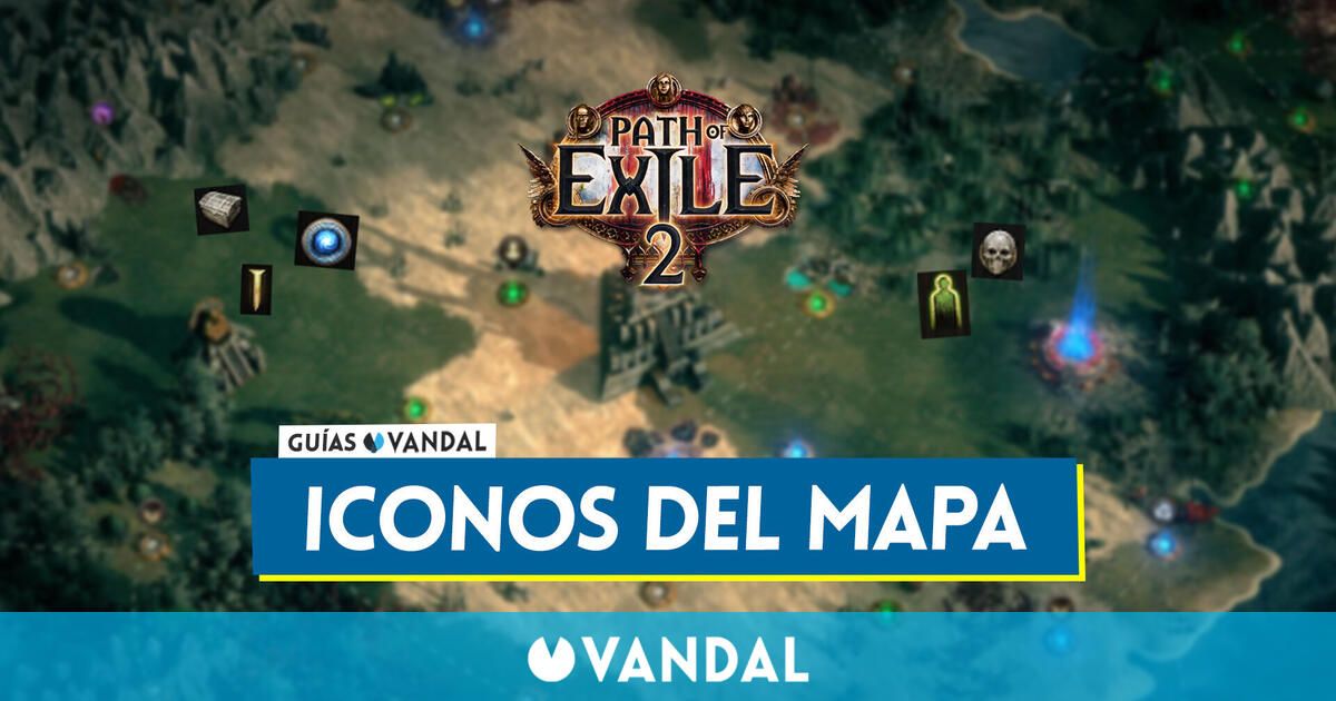Iconos del mapa en Path of Exile 2: Explicación y significado de cada uno