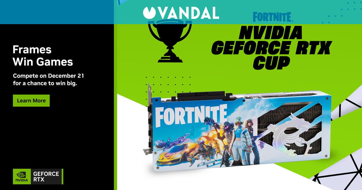 NVIDIA anuncia la primera GeForce RTX Cup de Fortnite y amplía el ...
