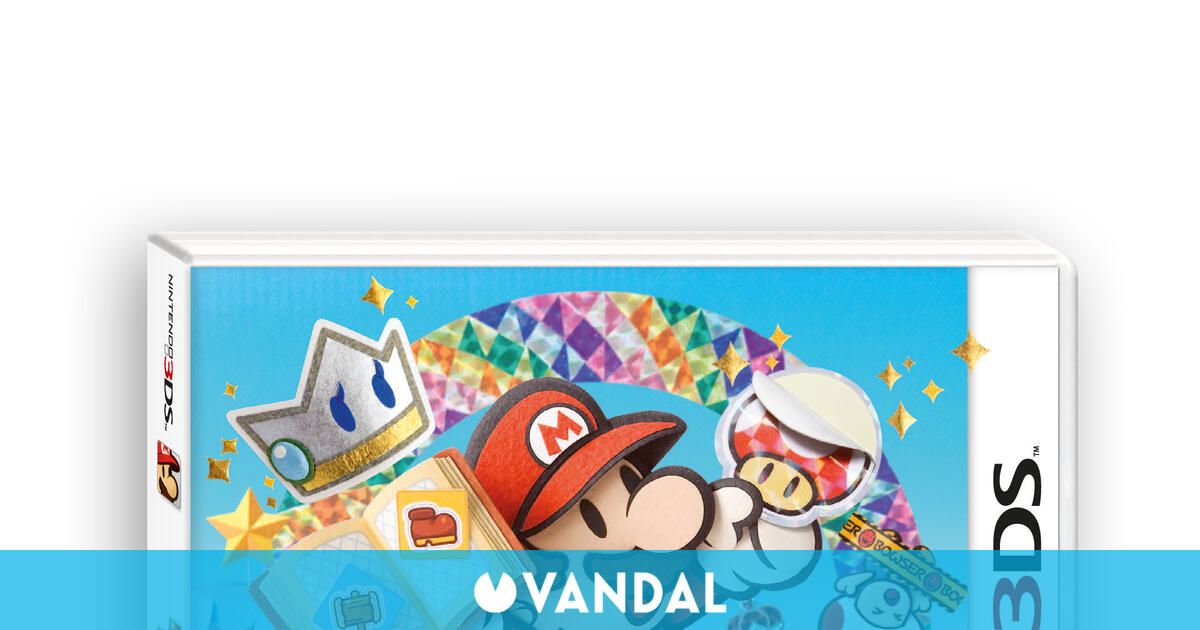 Paper Mario Sticker Star - Videojuego (Nintendo 3DS) - Vandal
