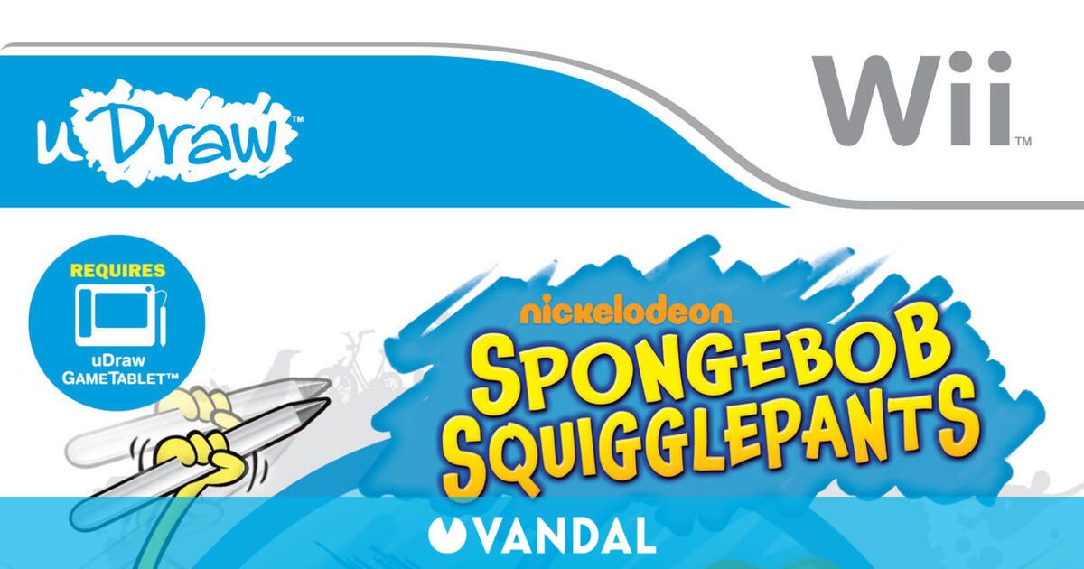 Bob Esponja: El Garabato uDraw - Videojuego (Wii) - Vandal