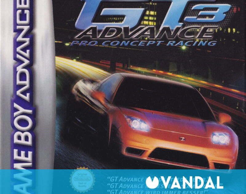 GT Advance 3: Pro Concept Racing - Videojuego (Game Boy Advance) - Vandal