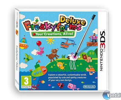 Freakyforms Deluxe: ¡Tus creaciones cobran vida! - Videojuego (Nintendo ...