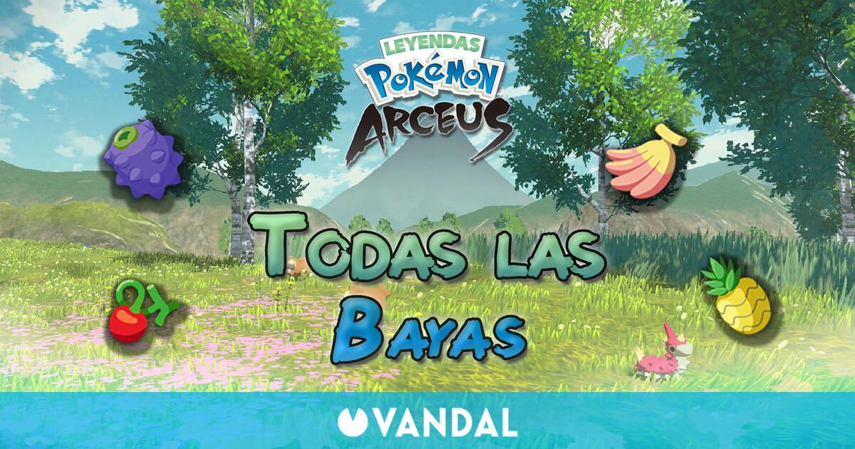 Todas las bayas en Leyendas Pokémon Arceus: Cómo conseguirlas y efectos