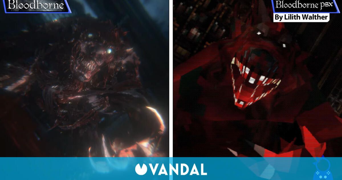 El 'demake' de Bloodborne al estilo PSX ya está disponible y lo ...
