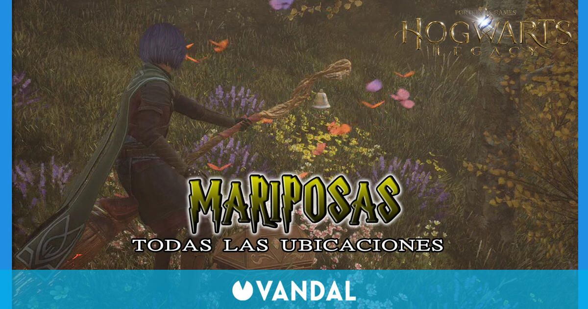 Mariposas en Hogwarts Legacy: ubicación y recompensas