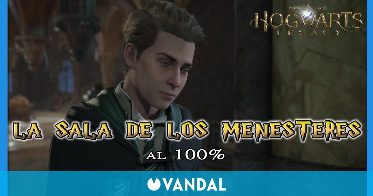 La Sala de los meneteres al 100% en Hogwarts Legacy