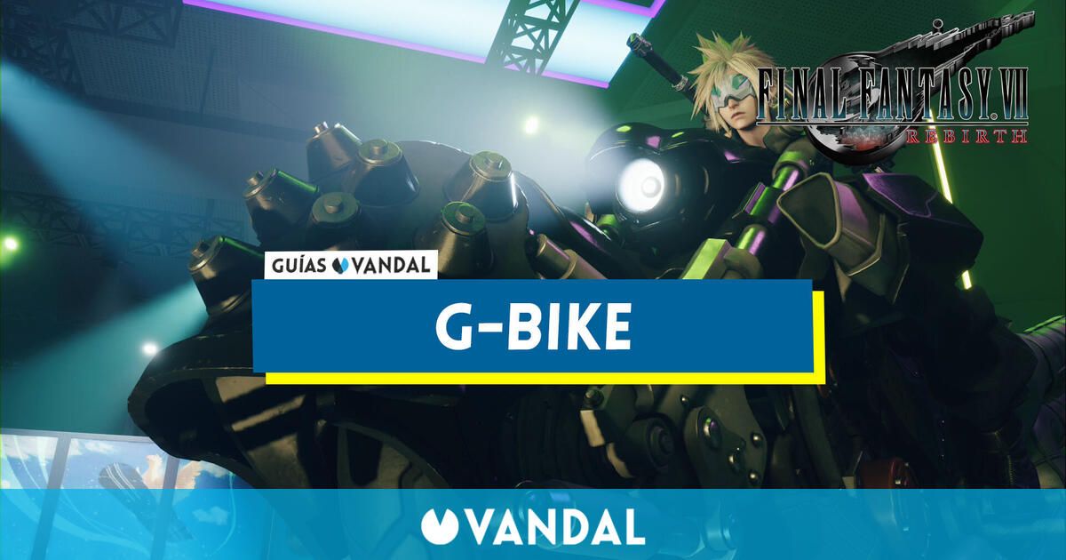 G-Bike en Final Fantasy VII Rebirth: cómo ganar y recompensas