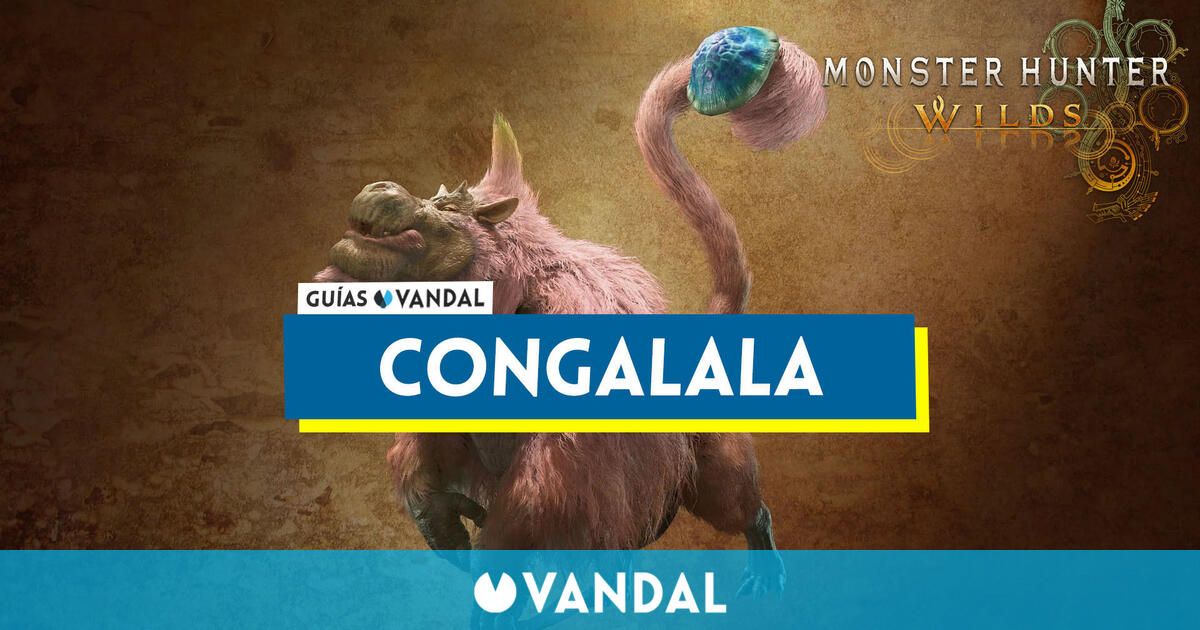 Congalala en Monster Hunter Wilds: Cómo derrotarle y recompensas