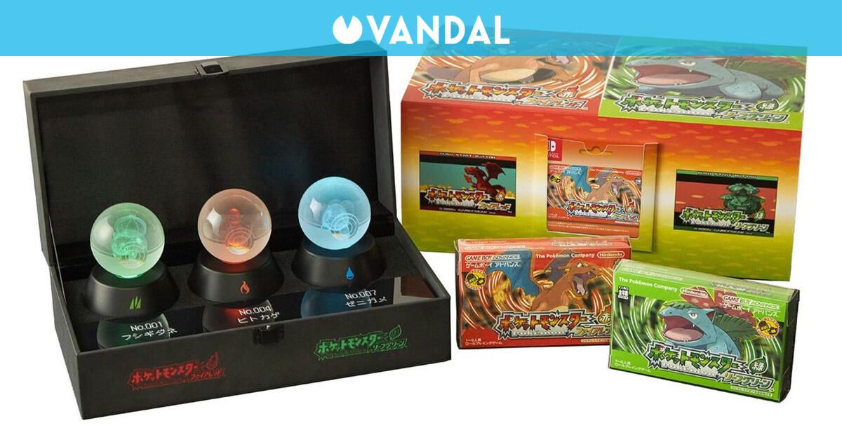 Pokémon Edición Rojo Fuego y Verde Hoja tendrá una espectacular edición ...