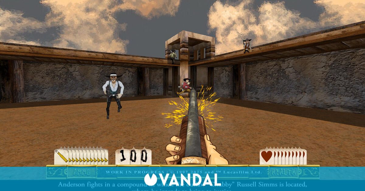 Anunciado Outlaws Remaster, el mítico shooter del Oeste de LucasArts ...