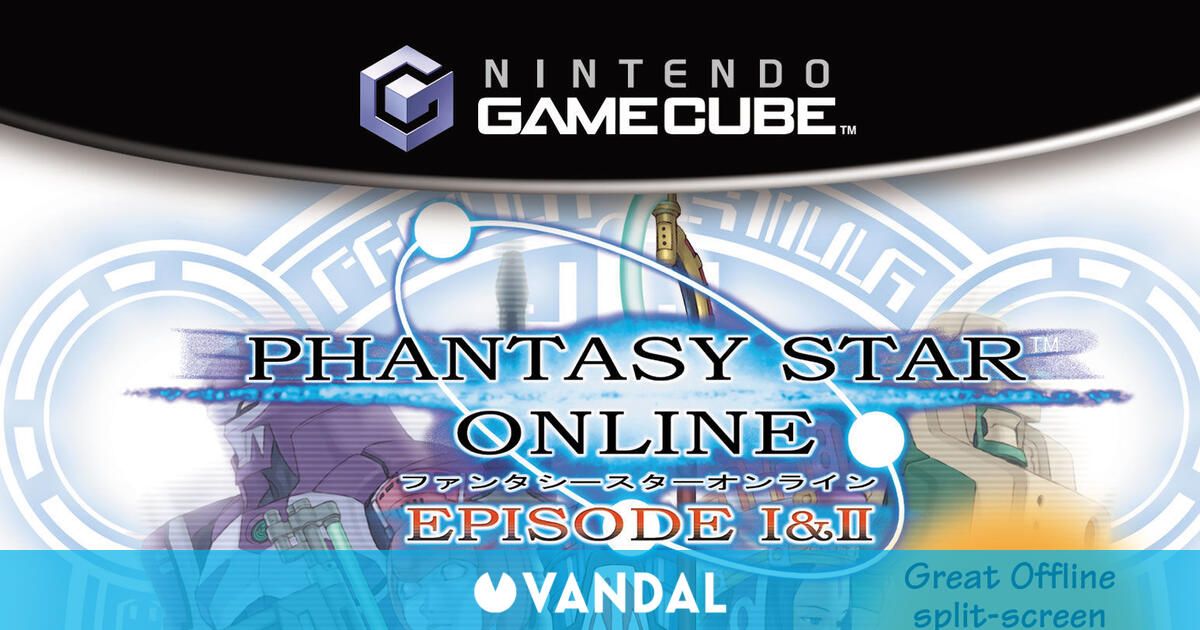 Phantasy Star Online I & II Plus - Videojuego (GameCube) - Vandal
