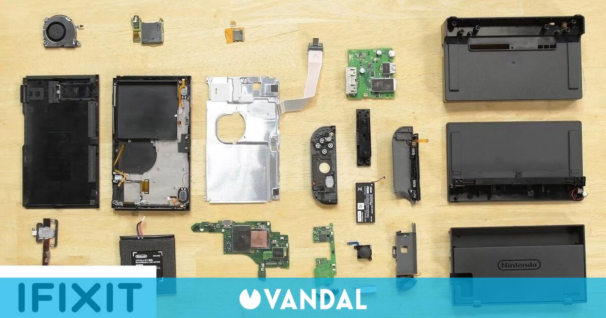 Así es por dentro el hardware de Nintendo Switch - Vandal