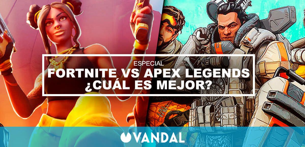 Fortnite vs Apex Legends ¿Cuál es mejor?